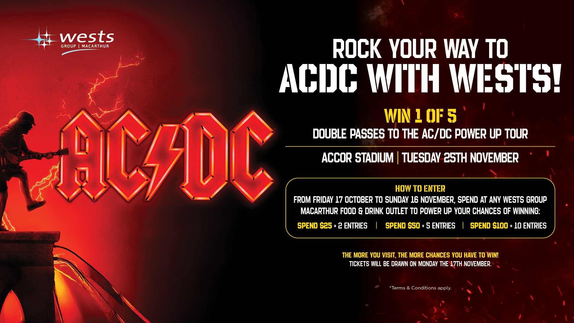 ROCK YOUR WAY TO ACDC - Western Suburbs League Club